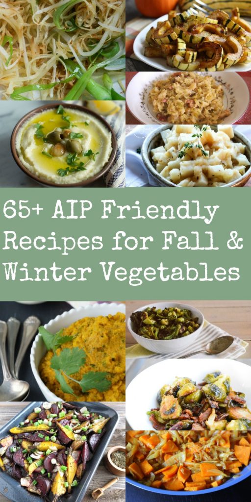 65+ AIP Recipes for Fall and Winter Vegetables - Gutsy By Nature